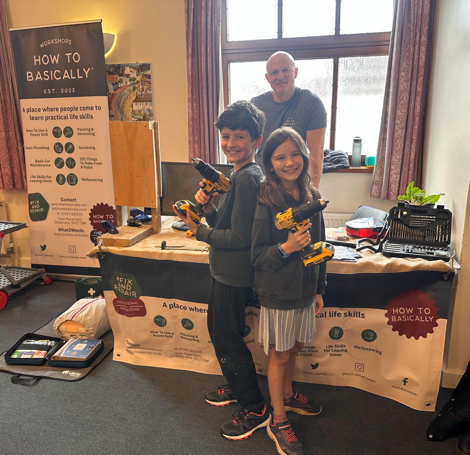 Life Saving and Life Skills Learned at Repair Café - Mid Sussex