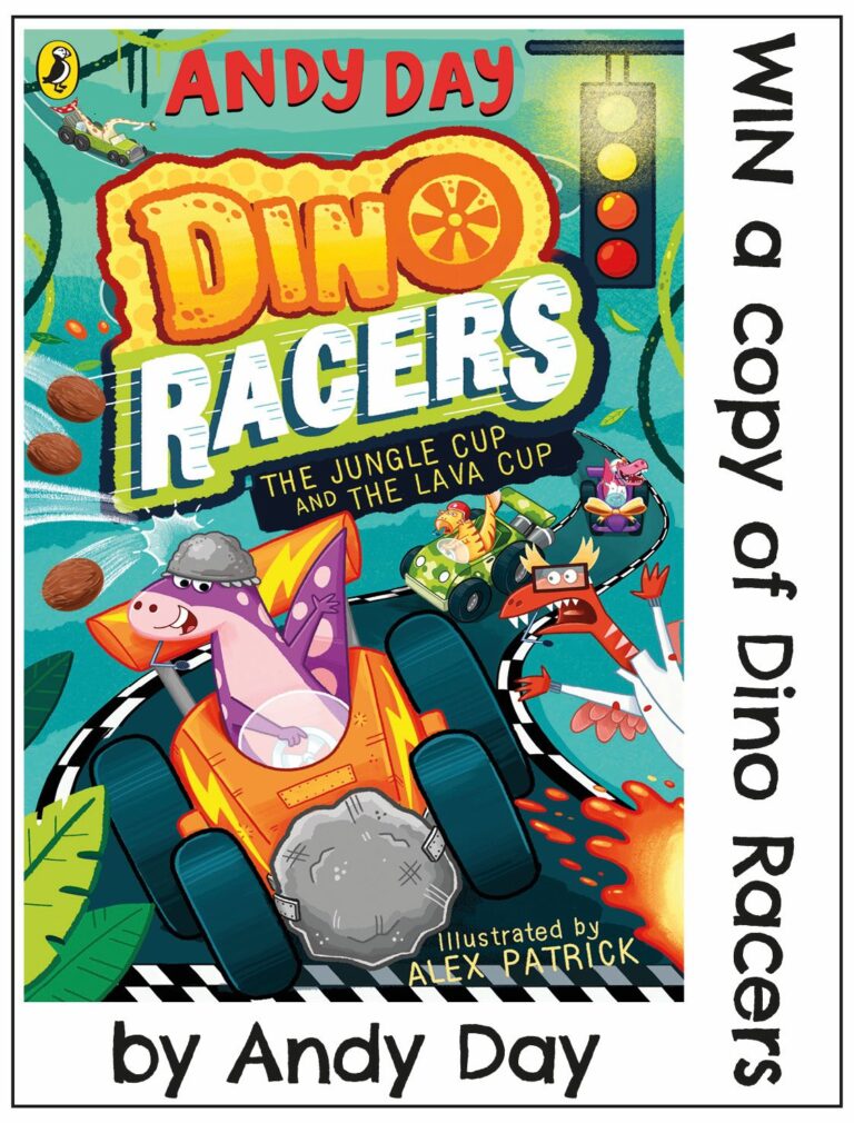 Win a copy of Dino Racers, the new book by Andy Day! - Shrewsbury & Telford